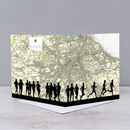Edinburgh Marathon Card By Atlas & I | notonthehighstreet.com