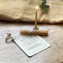 remembrance candle set by modo creative | notonthehighstreet.com