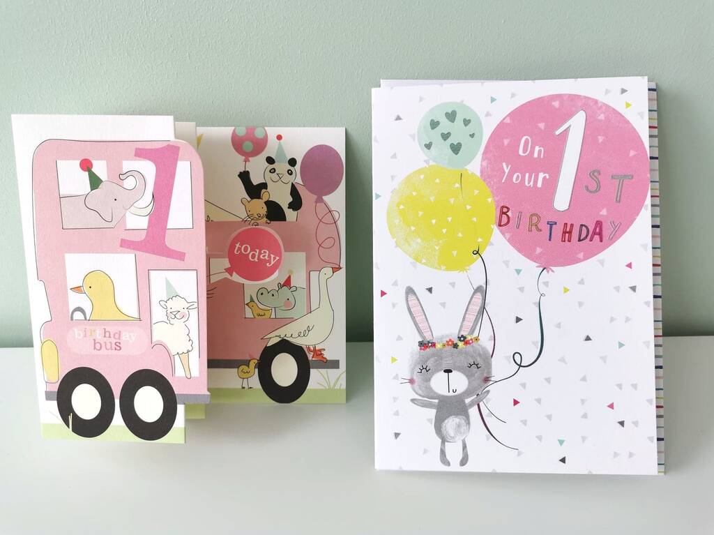 First Birthday Girl Gift Box By Beatrice & Barley | notonthehighstreet.com