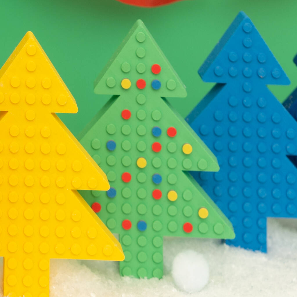 Brick Compatible Spotty Christmas Tree By Made Happy