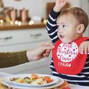 First Christmas Dinner Bib By Jack Spratt | notonthehighstreet.com