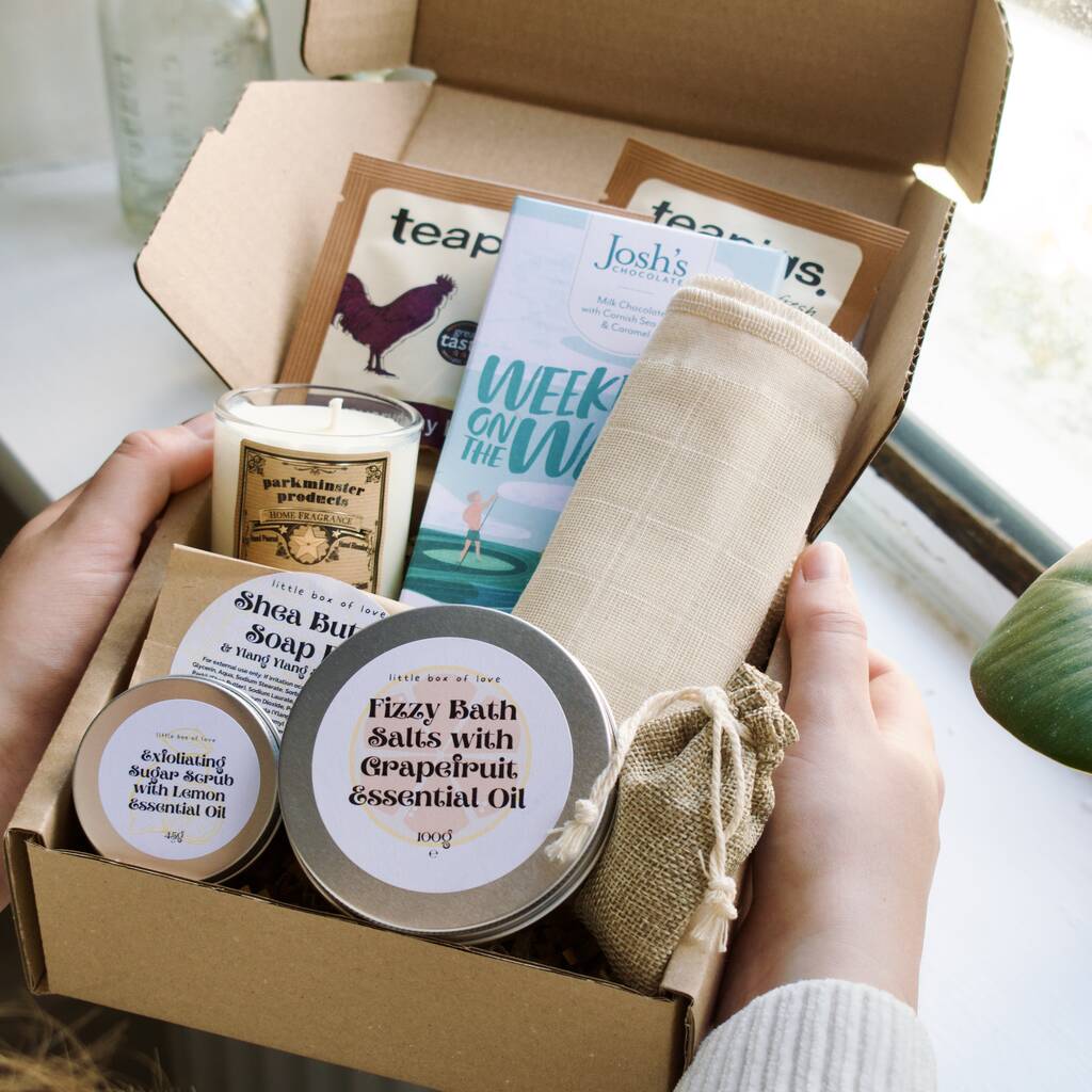 Build Your Own Eco Friendly Pamper Box Gift By Little Box of Love ...