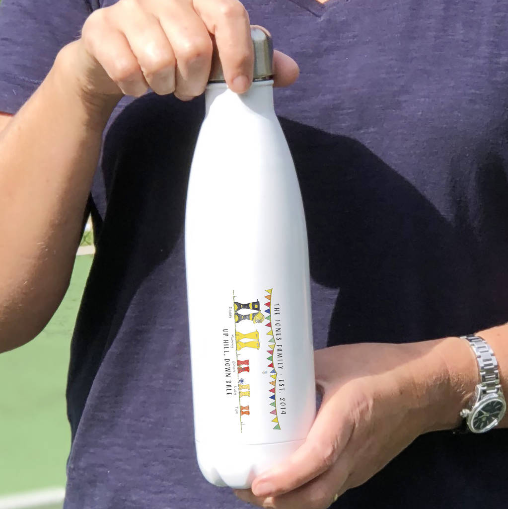 personalised welly family cola bottle by this is nessie ...