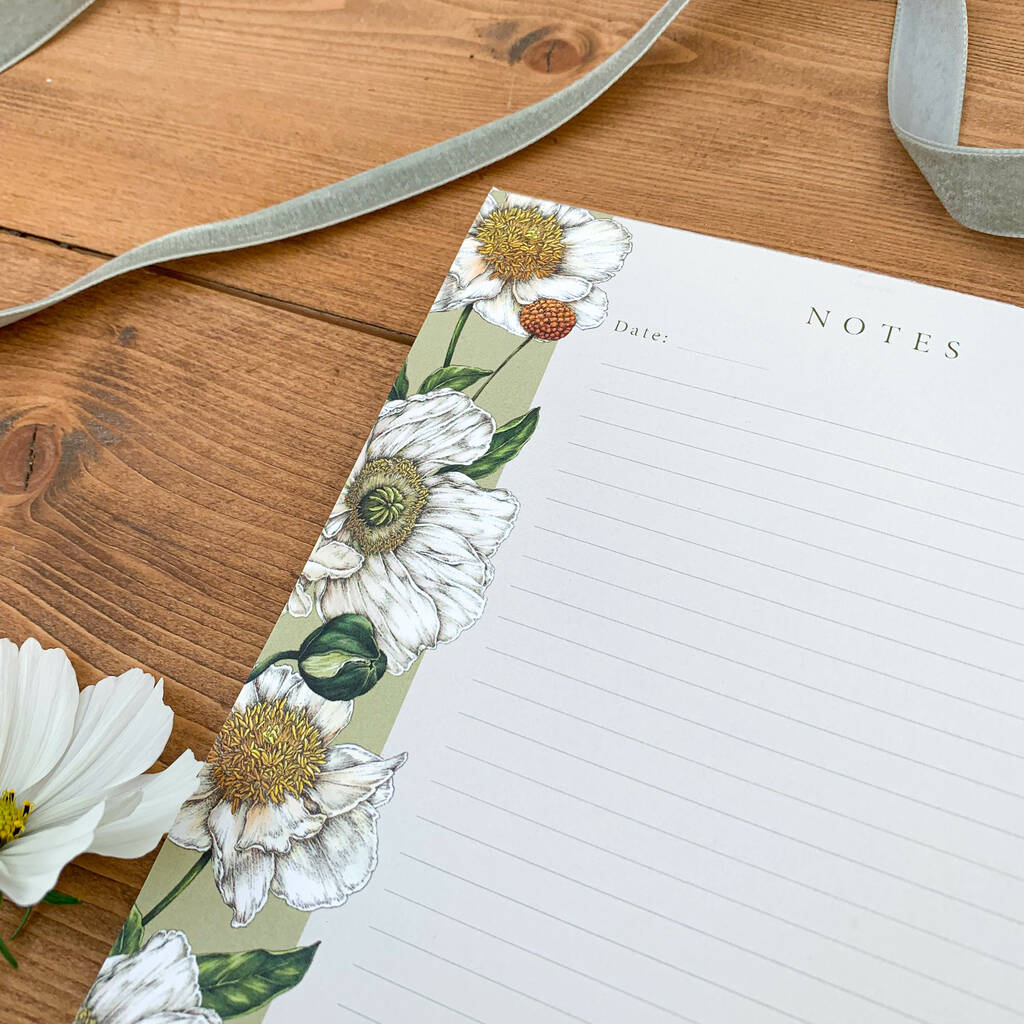A5 Notepad, Spring Blossom By Catherine Lewis Design ...