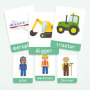 Transport And Professions Flashcards By My Little Learner ...