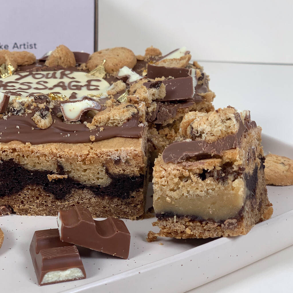 The Colossal Personalised Cookie Slab By Ruby The Cake Artist ...