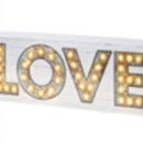 Party Light Up Led Sign By Magpie Decor | notonthehighstreet.com