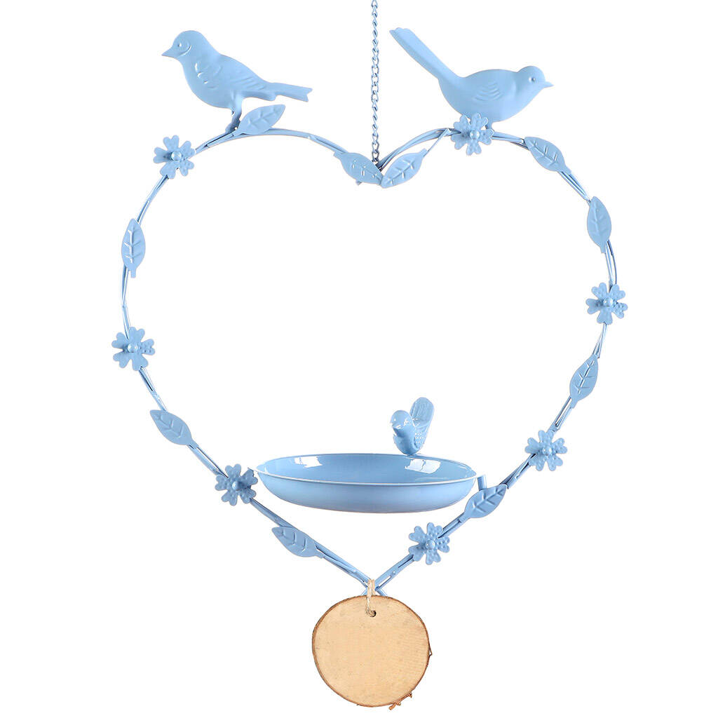 Personalised Blue Hanging Bird Dish By Dibor | notonthehighstreet.com