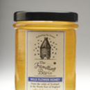 wild flower honey with honeycomb, two jars by travelling bee company ...