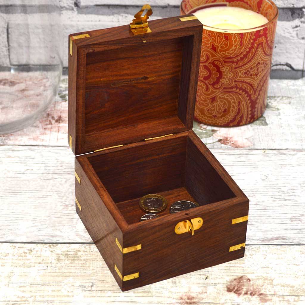 Personalised Wooden Money Box By GiftsOnline4U