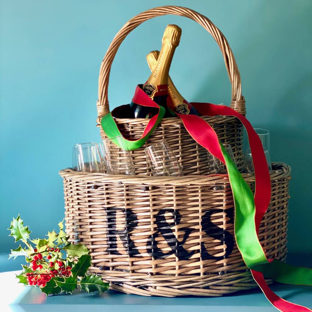 Personalised Special Events Chiller Basket By The Colourful Garden ...