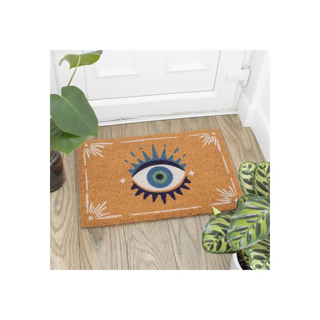 Lucky All Seeing Eye Doormat By Spiritual Gifts