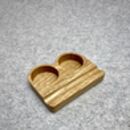 Oak Calligraphy Ink Pot Holder By Keiyosa | notonthehighstreet.com