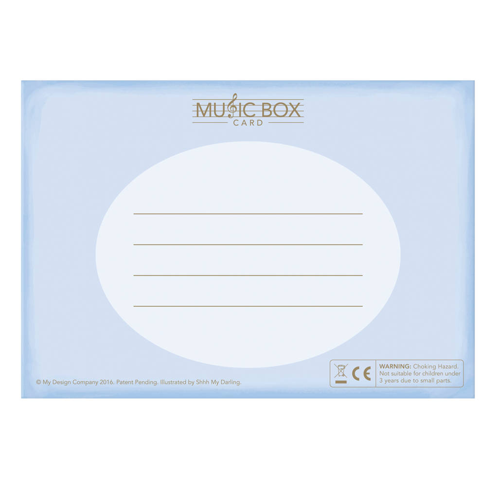 Swan Lake Music Box Card By My Design Co. | notonthehighstreet.com