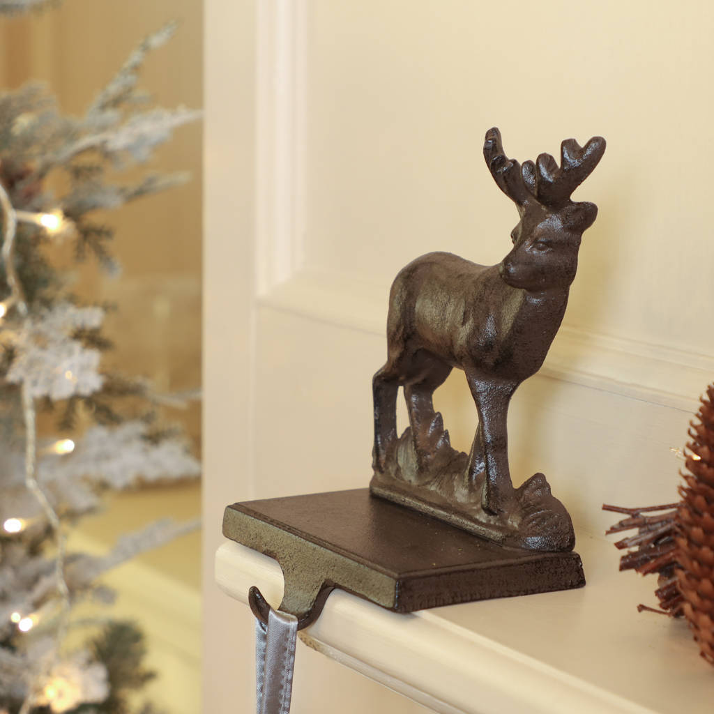 woodland magic christmas stocking holder collection by dibor ...