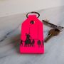 Rugby Fan's Leather Key Ring By Stabo | notonthehighstreet.com