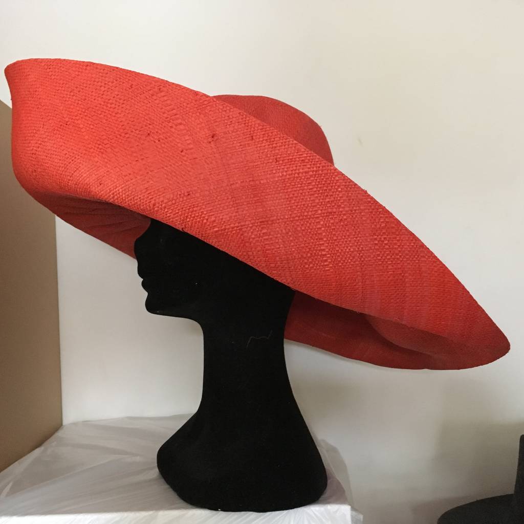 large brim fold up straw hat by plum & ivory | notonthehighstreet.com