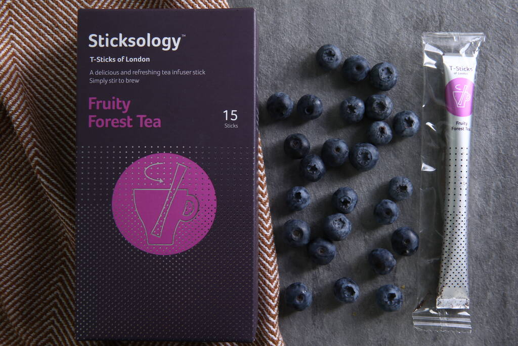 Tea Sticks Of London: Four Set Mix With Tea Stand By T-Sticksology