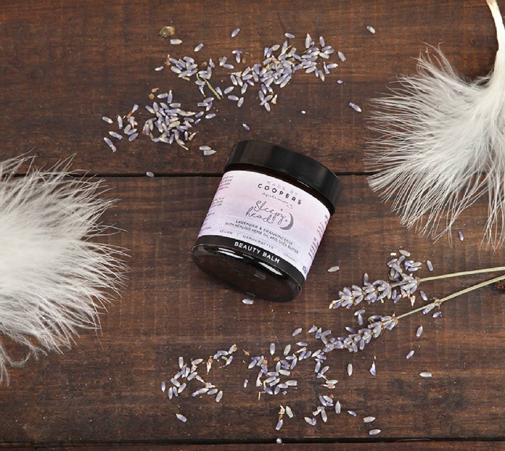 lavender and frankincense sleepy head balm by made by coopers ...