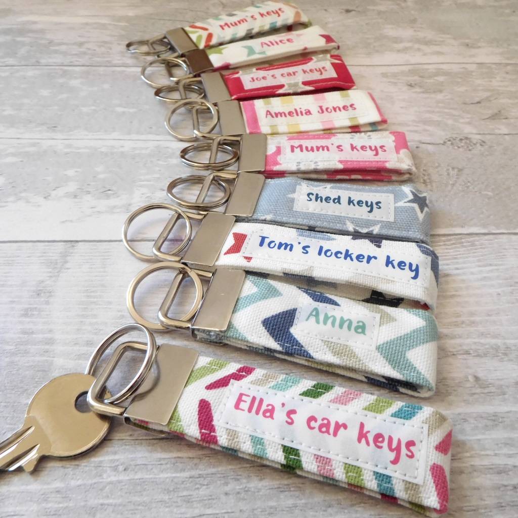 personalised keyring by jackie martin designs | notonthehighstreet.com
