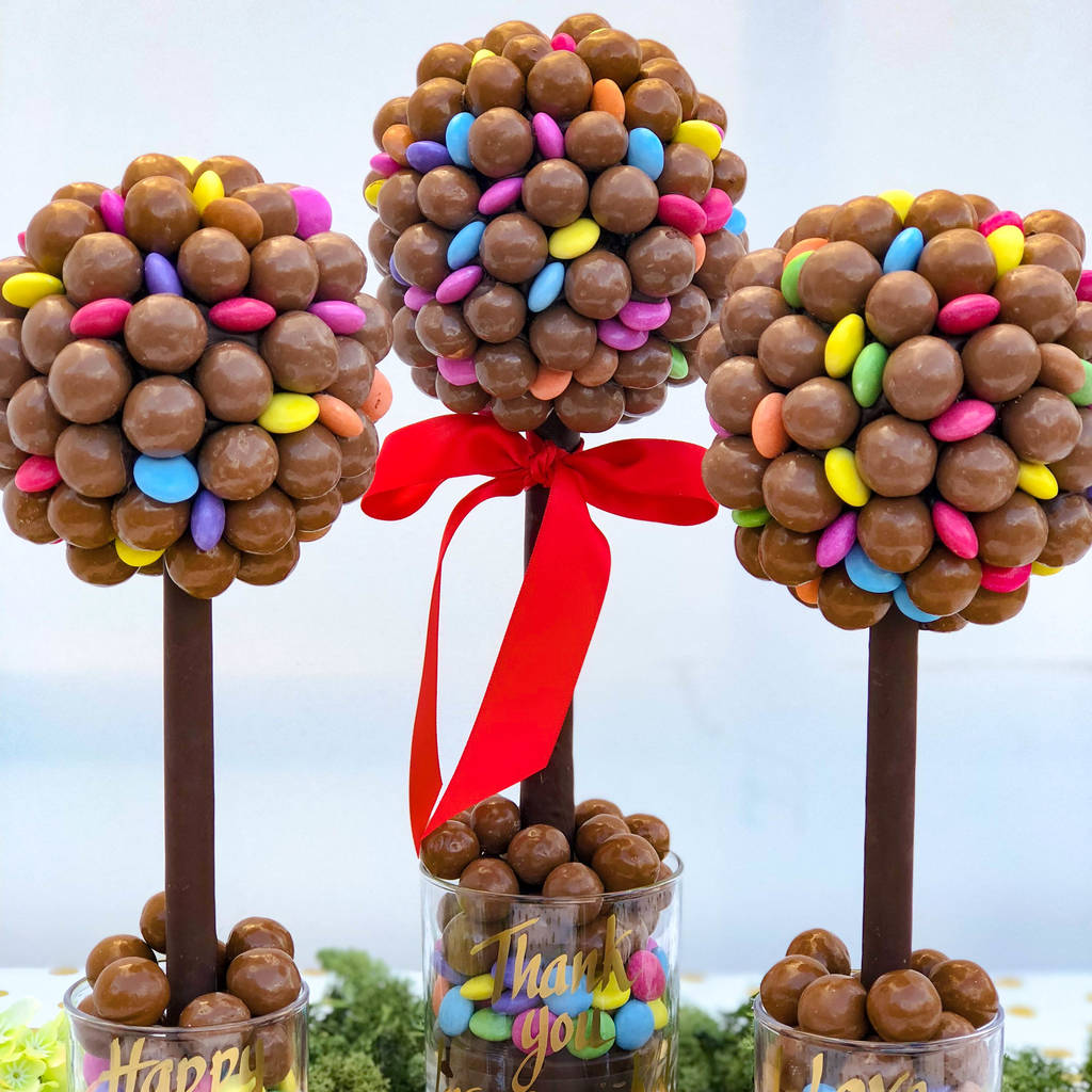 malteser and smarties chocolate tree by sweet trees ...