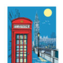 telephone box card by rocket 68 | notonthehighstreet.com
