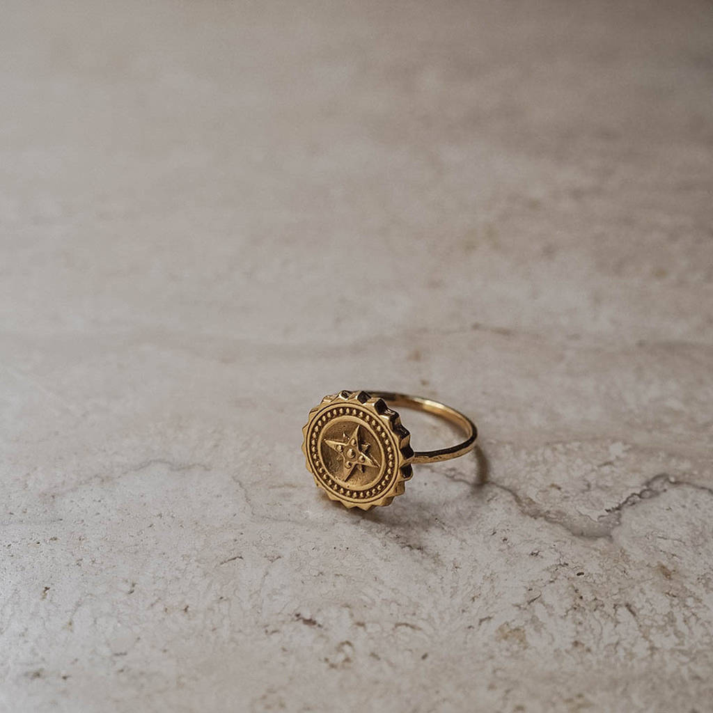 Compass Ring By Bianca Jones Jewellery | notonthehighstreet.com