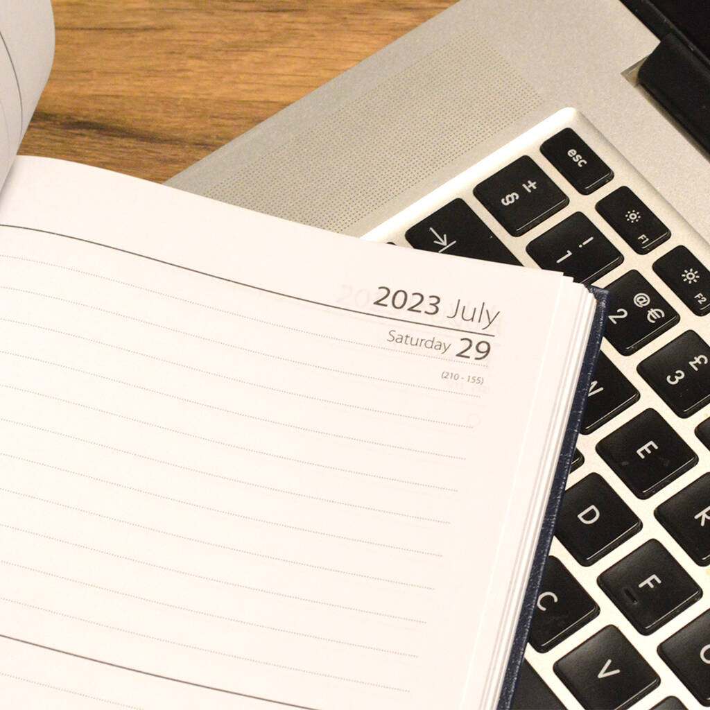 Personalised Day A Page 2023 Diary Stylish Design By GiftsOnline4U ...