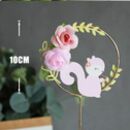 Floral Squirrel Cake Topper By Little Ella James | notonthehighstreet.com