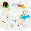 Personalised Dinosaur Stationery Bundle By Little Tweet Stationery ...