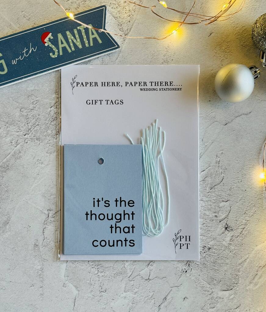 Humorous 'Joke' Gift Tags Set Of Eight By Paper Here Paper There ...