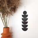Scandi Style Geometric Black Wall Hanging By Sun And Meg ...