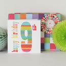 sparkly 9th birthday card by kali stileman publishing ...