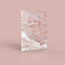 Personalised Blush Marble A6 Notebook By Talk & Tell | notonthehighstreet.com