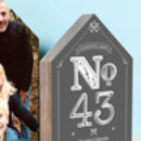 Personalised House Number New Home Wooden Block By Pepper Print Shop ...