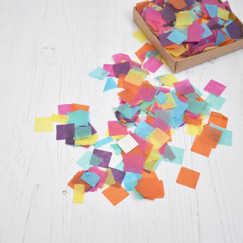 Rainbow Bright Party Confetti Box By Pops Of Colour ...