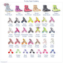 personalised 'funky feet' family print by this is nessie ...