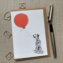 Personalised Dalmatian Birthday Card By Have A Gander ...