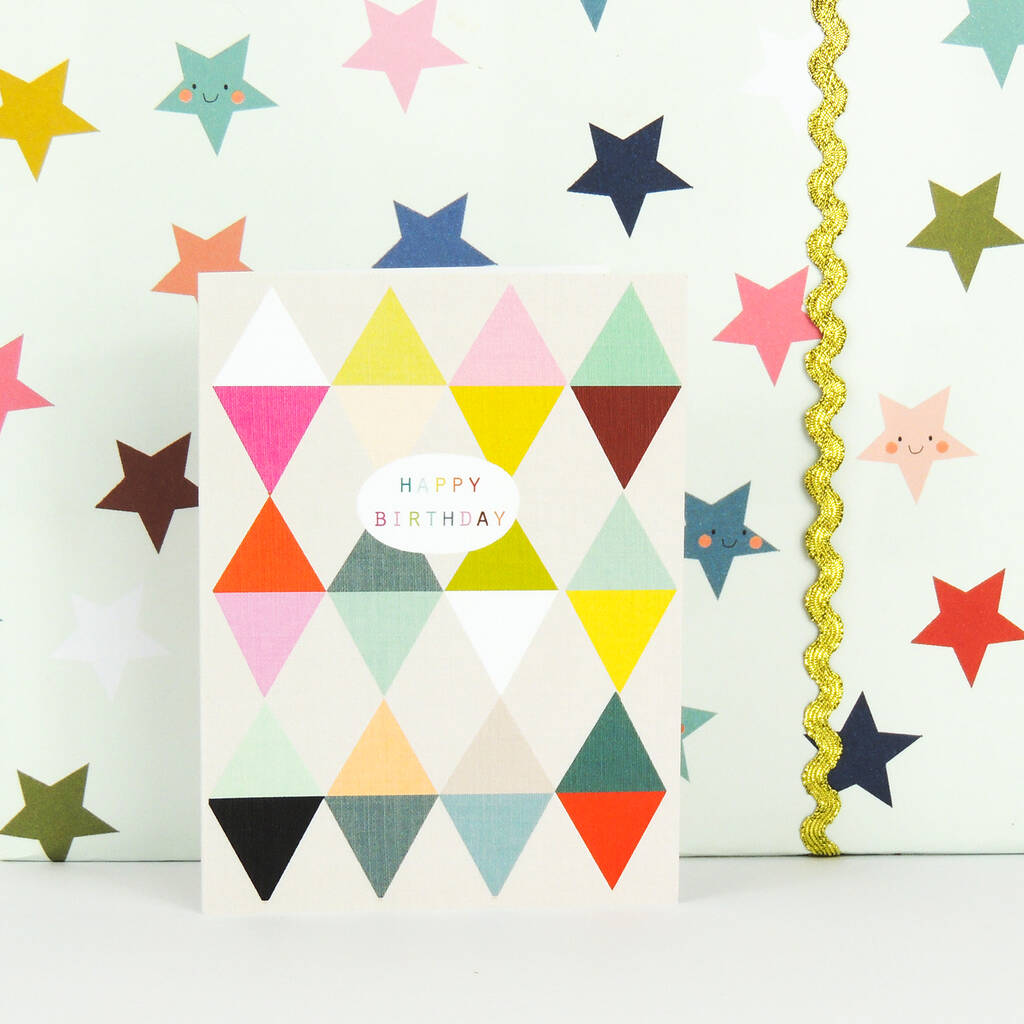 Mini Diamonds Birthday Card By Kali Stileman Publishing ...