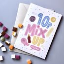 10p Mix Up Greetings Card By Rock Paper Scissors | notonthehighstreet.com