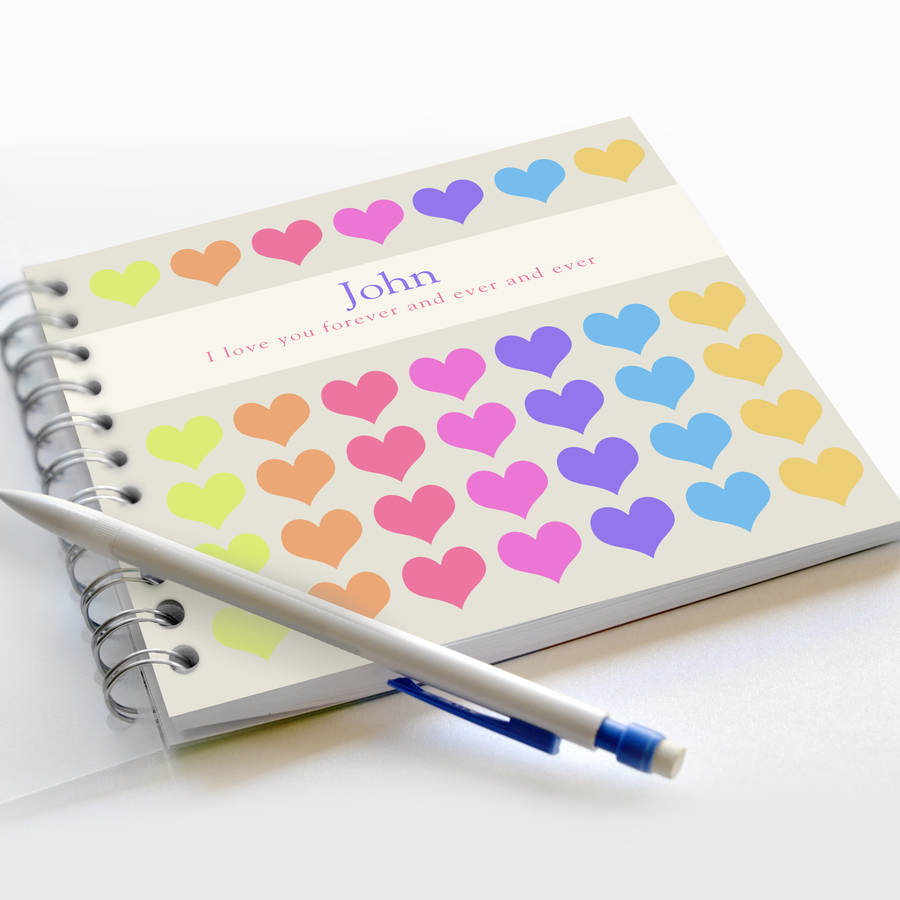 heart notebook by amanda hancocks | notonthehighstreet.com