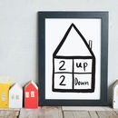 Two Up Two Down By Lucie Sheridan | notonthehighstreet.com