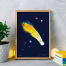 Shooting Star Fine Art Print By Sunny Beast | notonthehighstreet.com