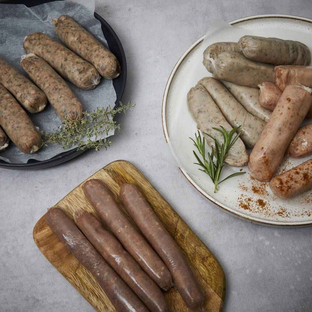 Deluxe Sausage Box By The Black Farmer | notonthehighstreet.com
