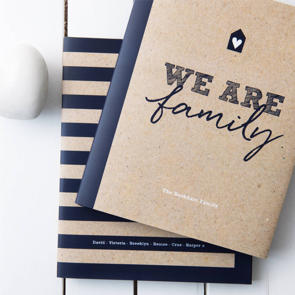 Family Memory Book Examples