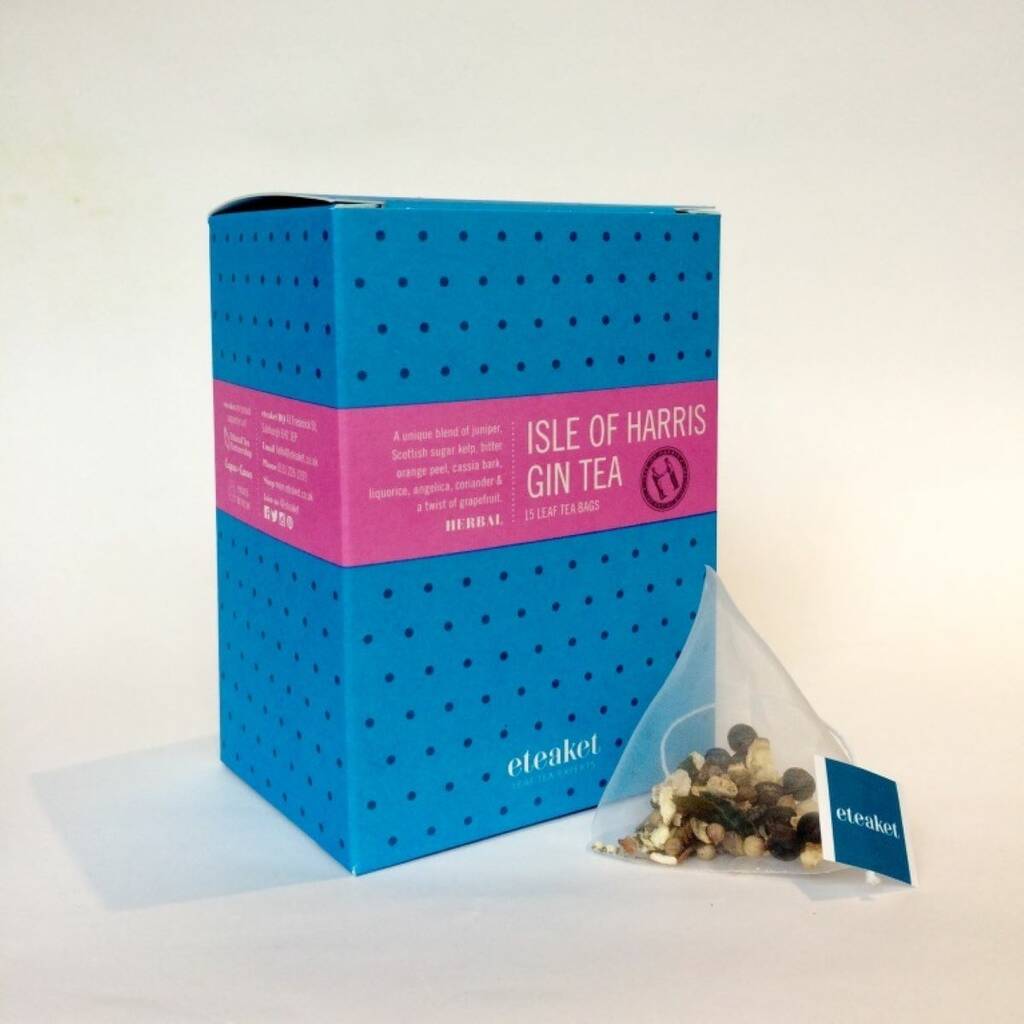 Isle Of Harris Gin Tea Bags | Plastic Free By Eteaket Tea ...