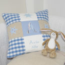 Personalised Alphabet Cushion By Tuppenny House Designs ...