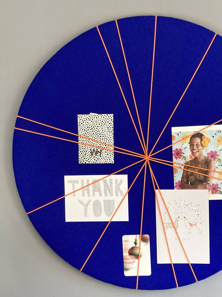 Contemporary Circular Notice Board By Kiki Voltaire ...