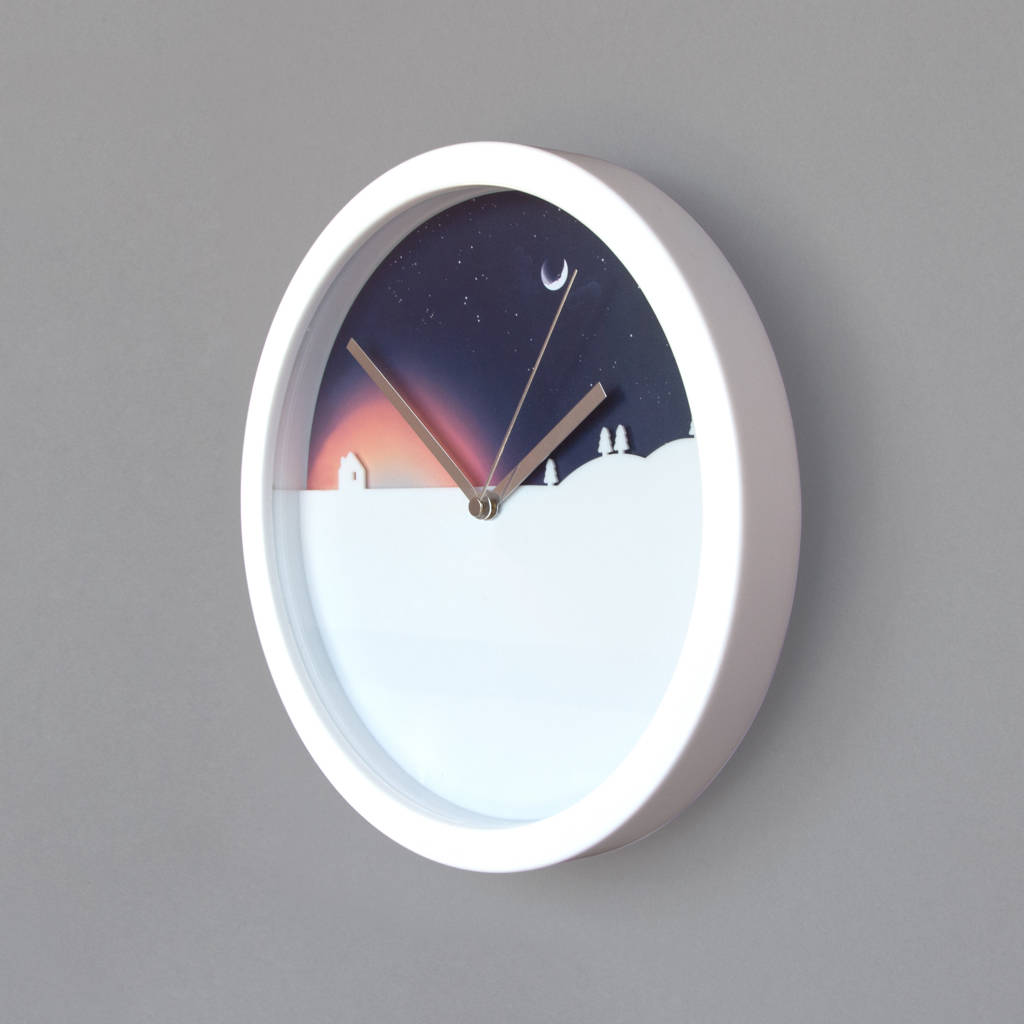 Day And Night Clock With Rotating Skyline By All Things Brighton ...