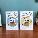 Sending A Cuddle Voucher Greeting Card By Hendog Designs ...